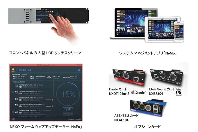 NEXOパワードデジタルTDコントローラー「NXAMPmk2」シリーズ | 株式会社 楽器音響札幌